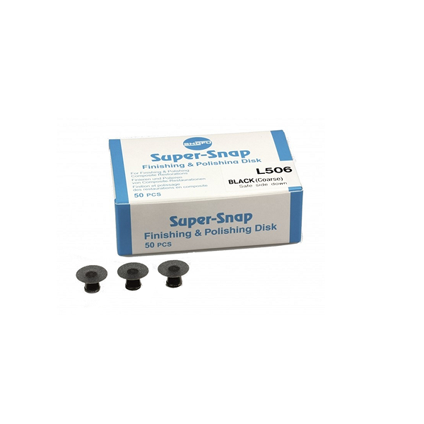Super Snap D 50 pcs - Composite Finishing and polishing - Black - Vijai ...